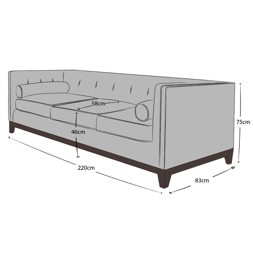 Smythson 3 Seater Sofa | Sweetpea & Willow
