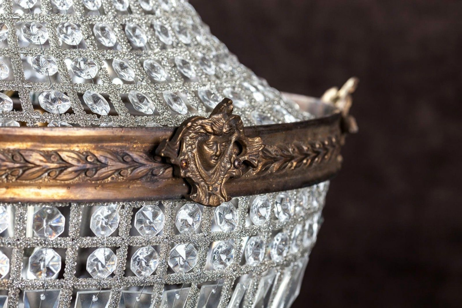 Antiqued Empire Chandelier | Lighting | Sweetpea & Willow