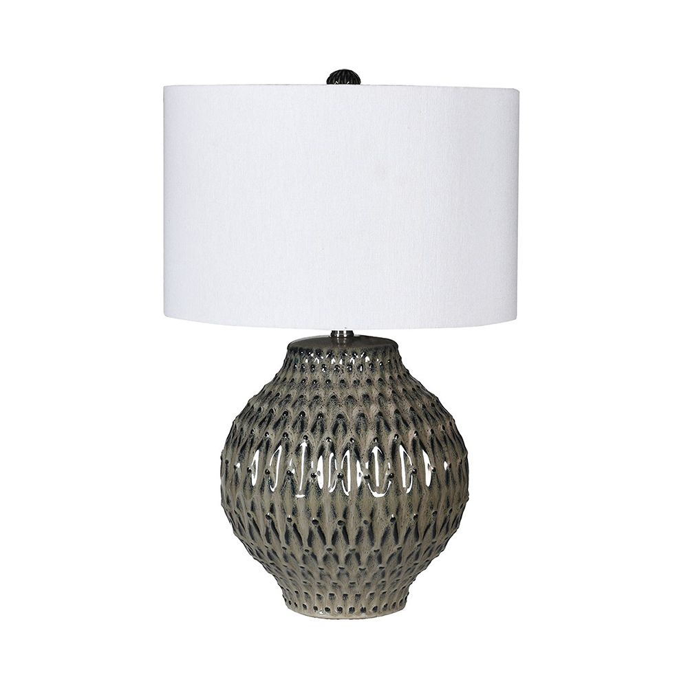 Lattice Texture Table Lamp | Side Lamps | Sweetpea & Willow