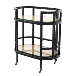 Eichholtz Black Trolley | Side Tables | Sweetpea & Willow