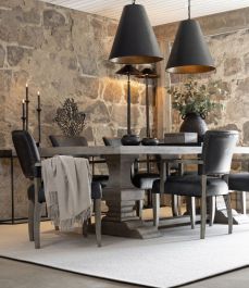 Paris Dining Table - S - Pebble Grey | Artwood Luxury Furniture ...