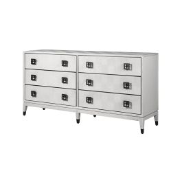 Pascal 6-Drawer Chest - White | Chest of Drawers | Sweetpea & Willow