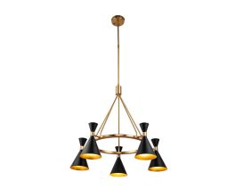 Liang & Eimil Kensington Pendant Lamp - Mat Black/Antique Brass | Liang ...