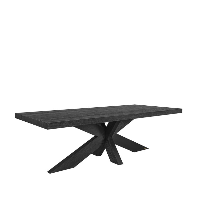 Hunter Dining Table - Black | Artwood | Sweetpea & Willow