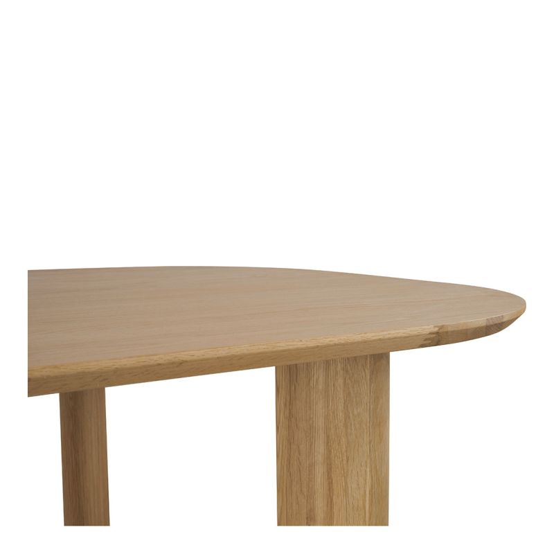 Simona Dining Table - Light Oak | Blanc d'Ivoire | Sweetpea & Willow