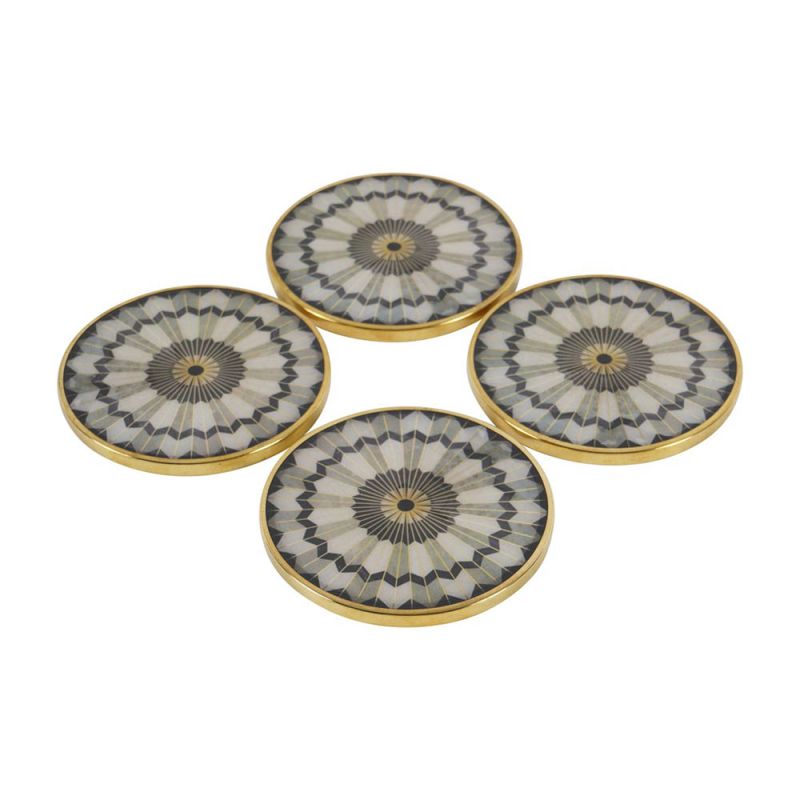 Jessamy Round Coasters - Set of 4 | Accessories | Sweetpea & Willow