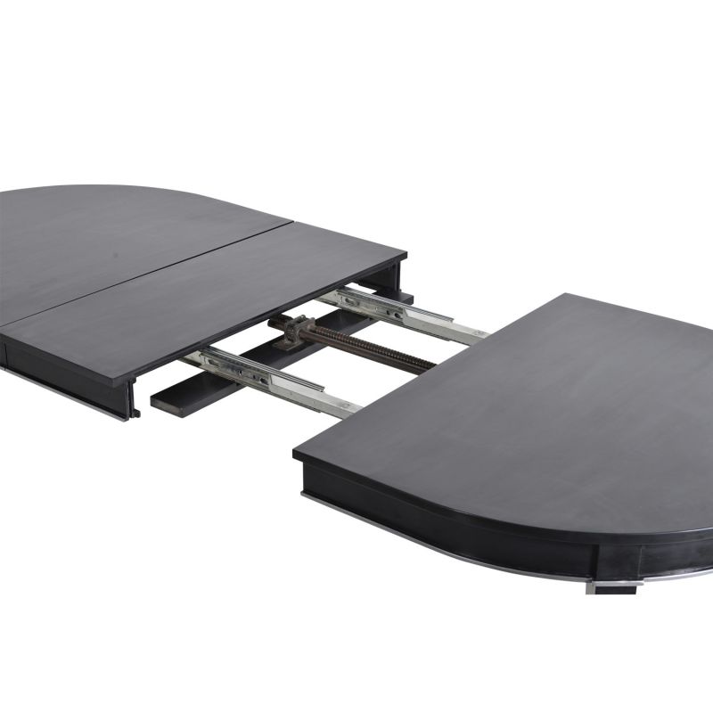 Black Oval Dining Table (Extendable) | Sweetpea & Willow