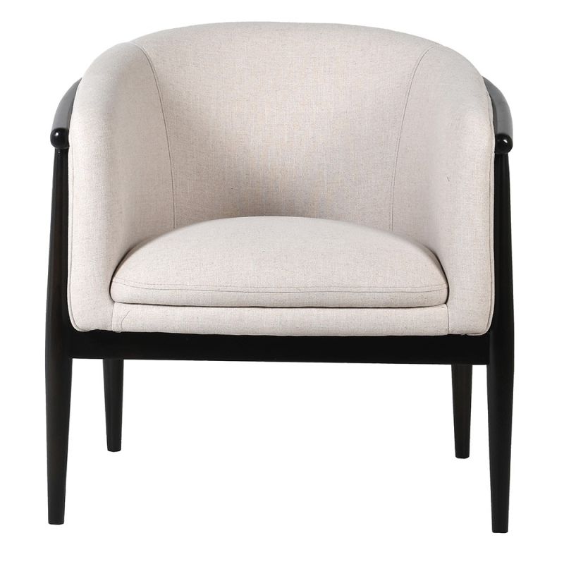 Carolina Curved Armchair | Armchairs | Sweetpea & Willow