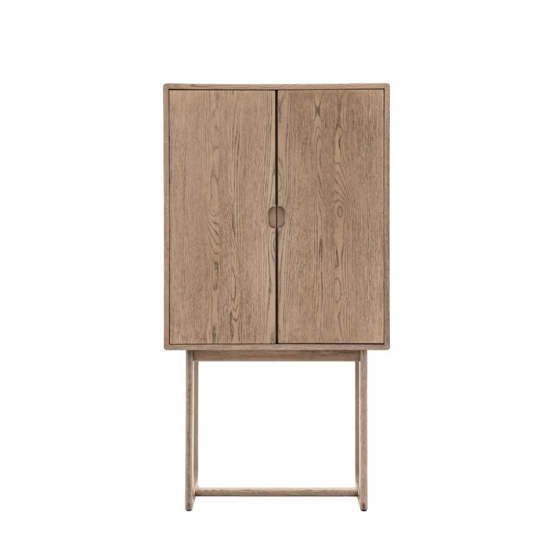 Nikko Cocktail Cabinet - Smoked | Willow's Collection | Sweetpea & Willow
