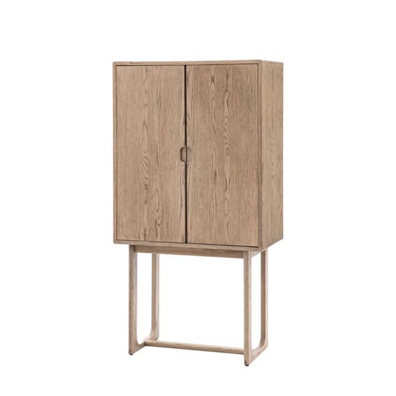 Nikko Cocktail Cabinet - Smoked | Willow's Collection | Sweetpea & Willow