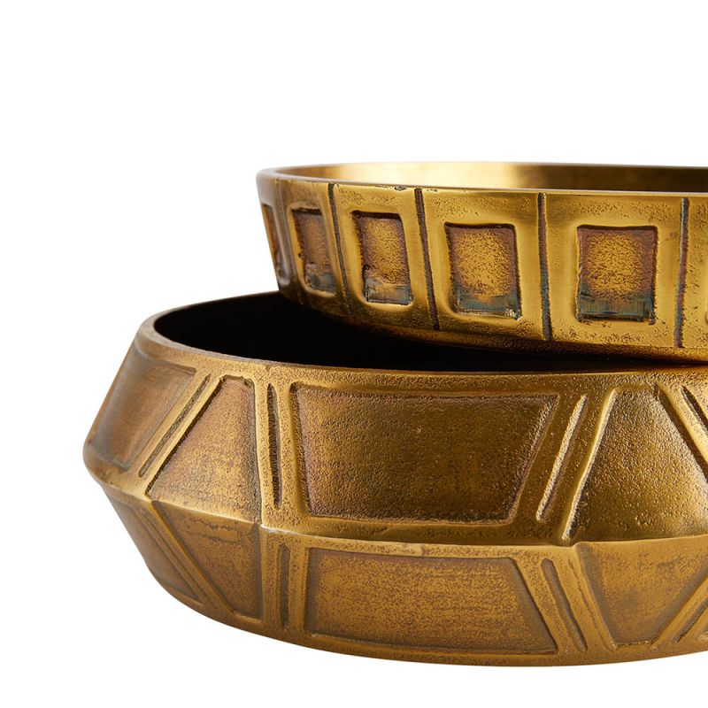 Arteriors Millenia Stacked Large Centerpiece - Set of 2 | Arteriors ...