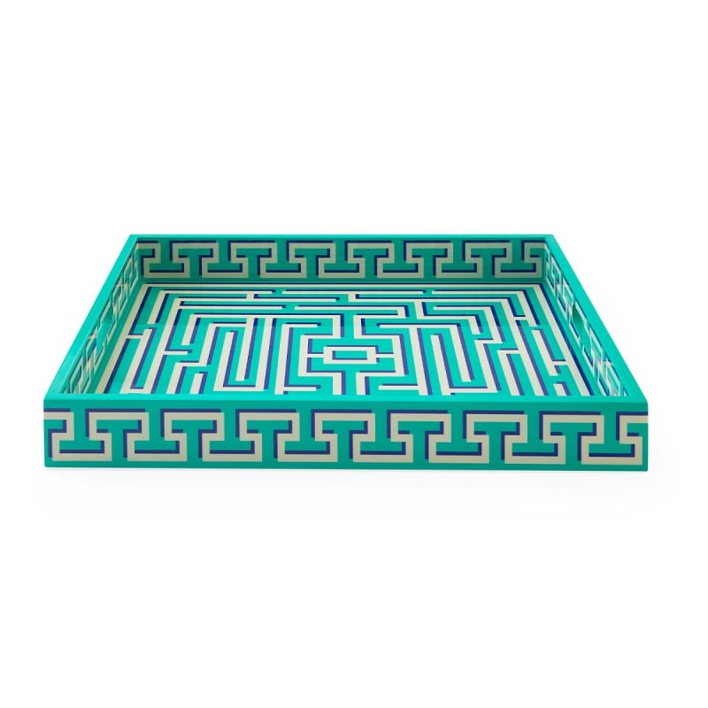 Labyrinth Lacquer Tray | Jonathan Adler | Sweetpea & Willow