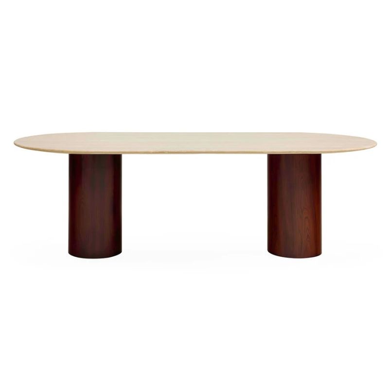 Travertine Capsule Dining Table | Dining Tables | Sweetpea & Willow