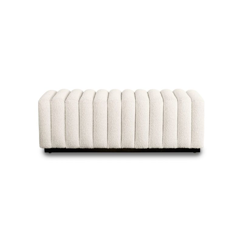 Liang & Eimil Kalum Bench - Boucle Sand | Liang & Emil Luxury Home ...