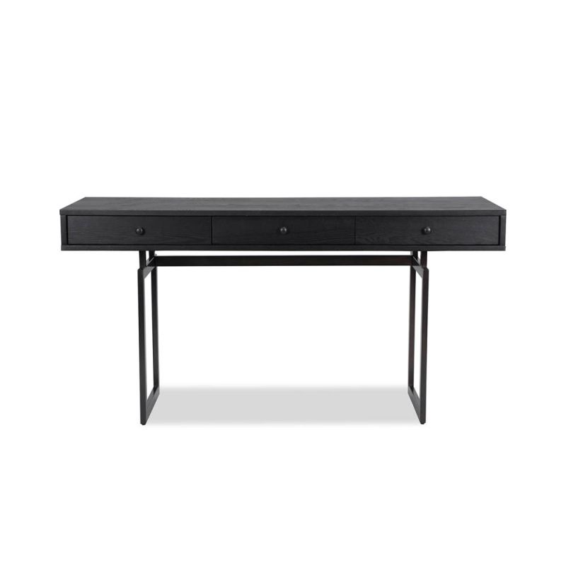 Liang & Eimil Hamilton Desk - Dark Brown Satin | Liang & Eimil ...