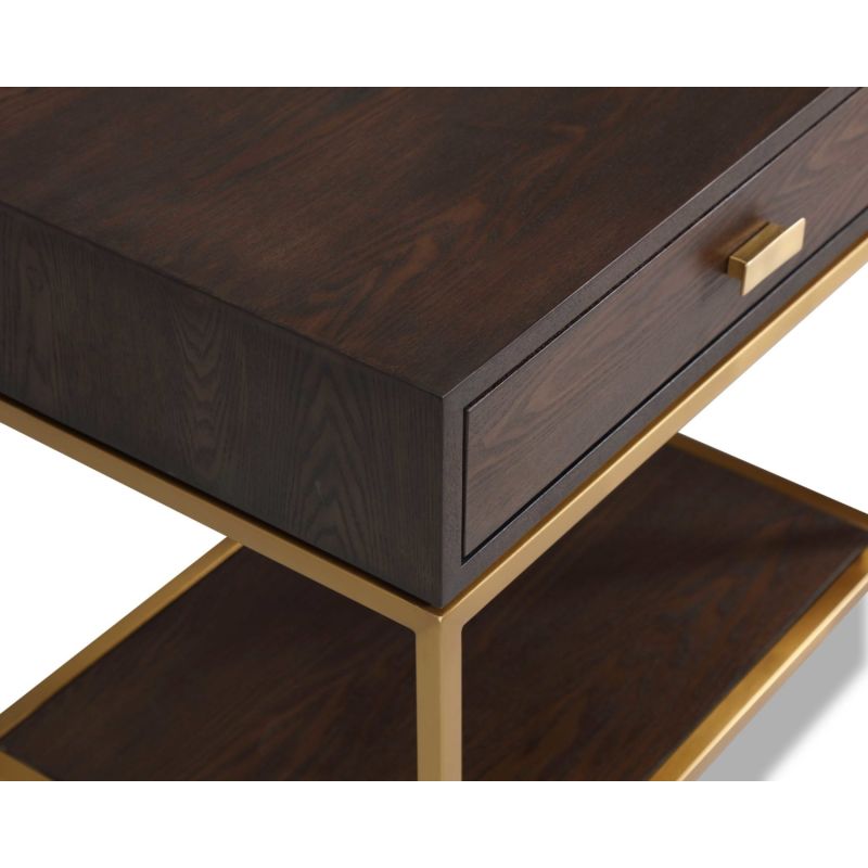Liang & Eimil Levi Bedside Table - Dark Brown | Liang & Eimil ...