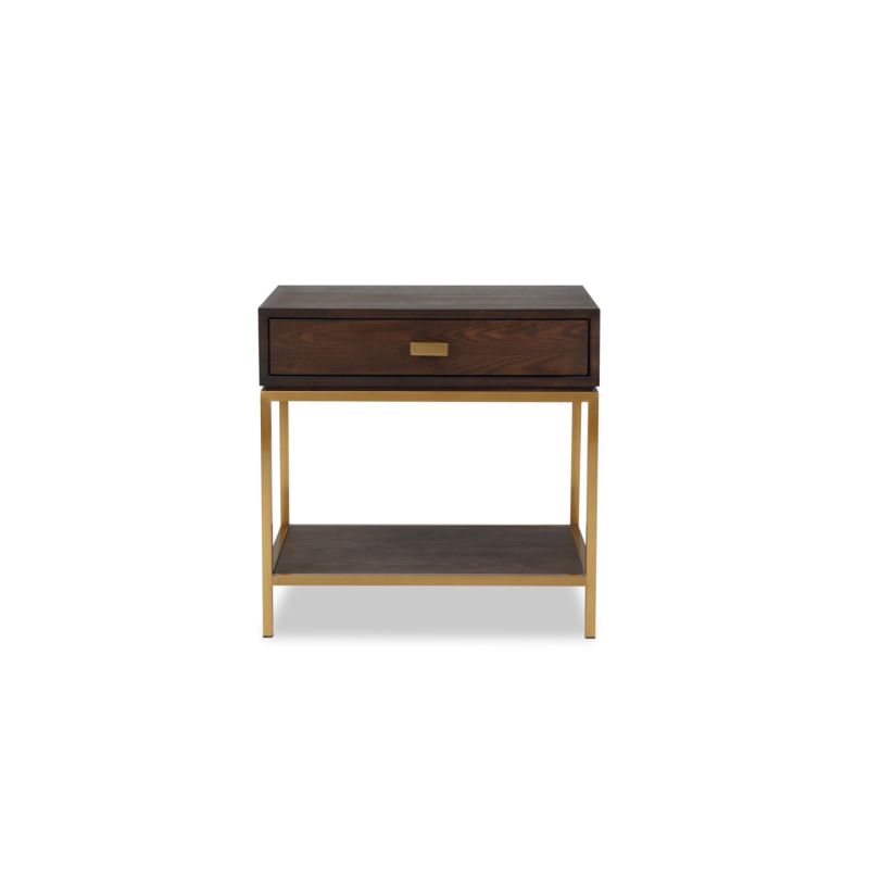 Liang & Eimil Levi Bedside Table - Dark Brown | Liang & Eimil ...