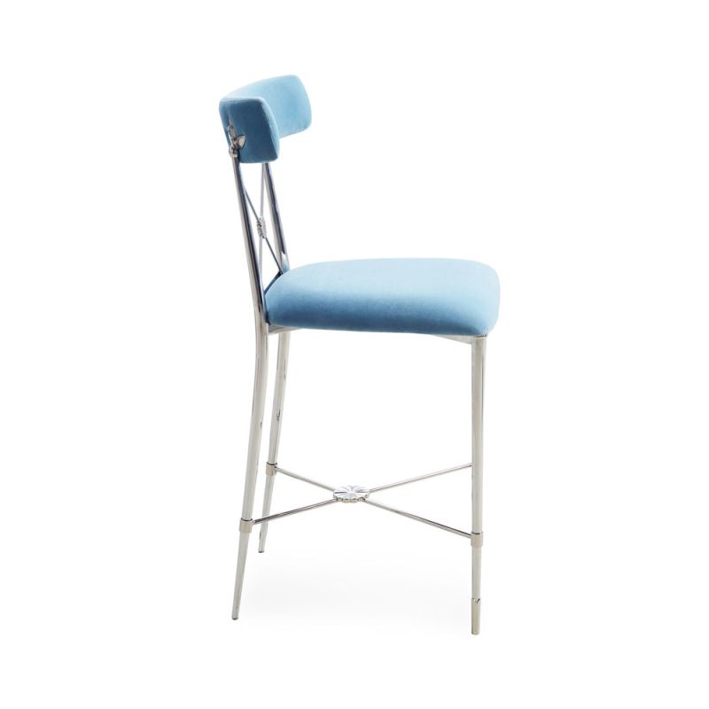 Jonathan Adler Rider Counter Stool - Rialto Sky | Counter Stools ...