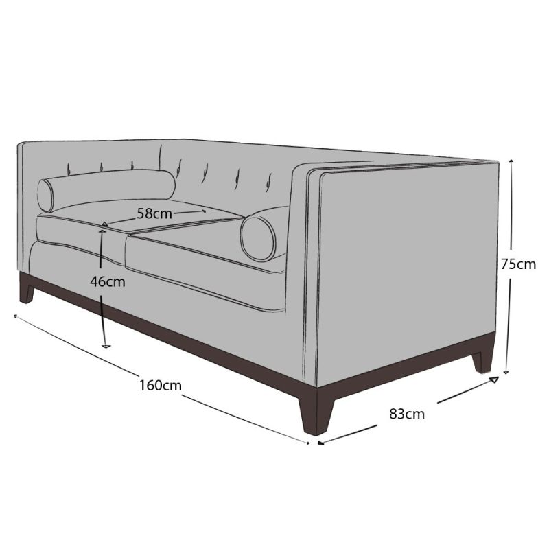 Smythson 2 Seater Sofa | Sweetpea & Willow