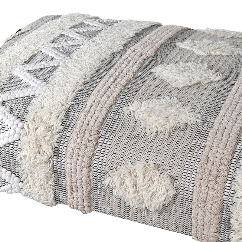 Zafer Patterned Stool | Pouffes & Stools | Sweetpea & Willow