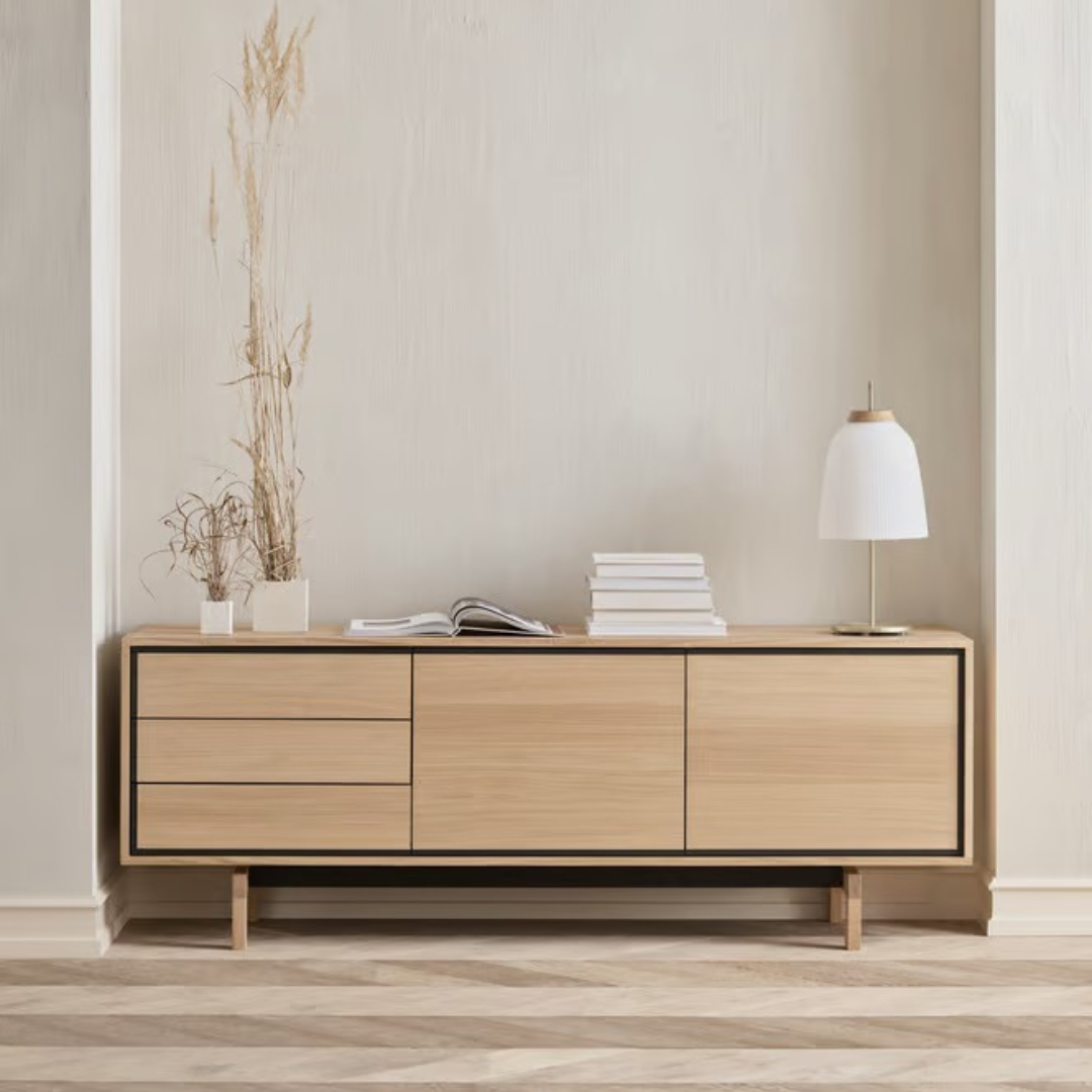 Floow Sideboard - White Pigmented Oiled Oak - Large | Bolia | Sweetpea ...