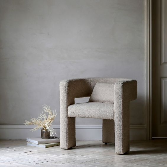 Ostro Armchair - Brown Leather | Willow's Collection | Sweetpea & Willow