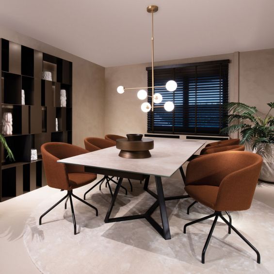 Dôme Deco Amman Dining Table - Rêve De Rex Ceramic | Dome Deco ...