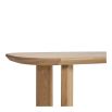 Simona Console - Light Oak | Blanc d'Ivoire | Sweetpea & Willow